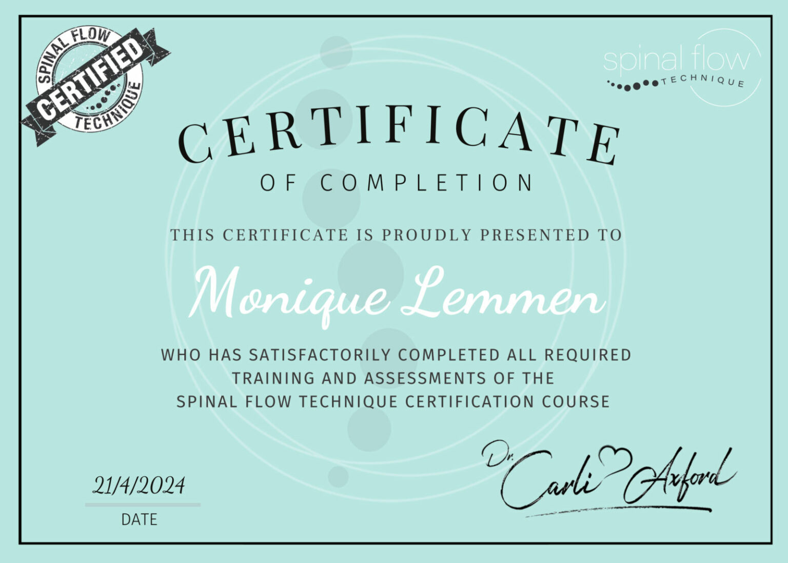 Spinal Flow - Mooinu